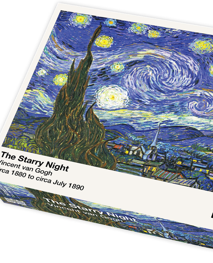 The Starry Night by Vincent van Gogh - jigsaw puzzle – VERY GOOD PUZZLE